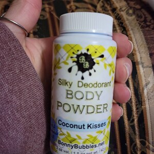 Body Powder Trio 3 Pack Gift Set Talc Free Cornstarch Free - Etsy