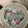 Blooming Lovely Modern Embroidery PDF Pattern, Embroidery Digital ...