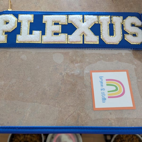 Custom Name Clear Pouch PLEXUS FIZZ Bag Jumbo Snacks Personalize Nylon ...