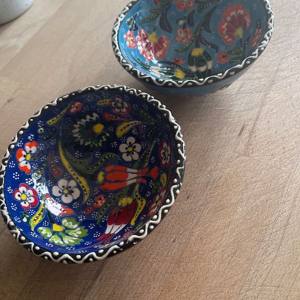 Turkish Chini Tile Set / 5cm X 5cm Small Tiles / Wall Art - Etsy