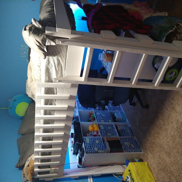 Heavy Duty King Size Loft Bed 73 Inches Tall - Etsy