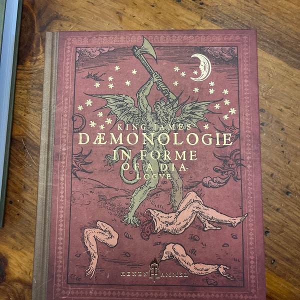 Daemonologie by King James Rare Occult Book Hand-numbered Collector's ...