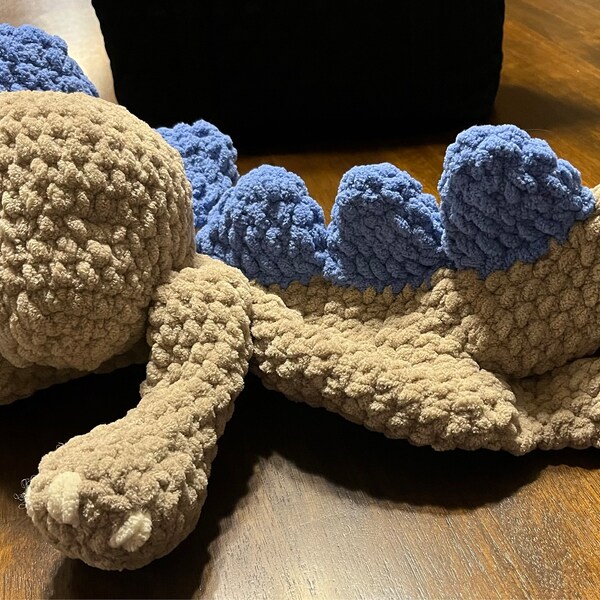 Sleepy Snuggle-saurus Rag Doll Crochet PATTERN / Rag Doll Pattern ...