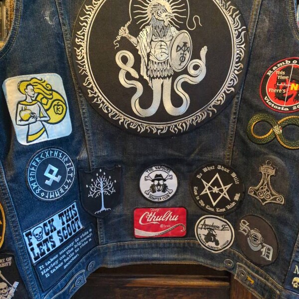 Sammi Curr Embroidered Patch Tony Fields Trick or Treat Fastway - Etsy