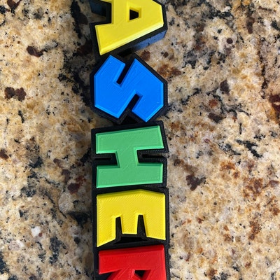 Custom Mario Style Name Sign Personalized Desk Sign Boy Gift for Girl ...