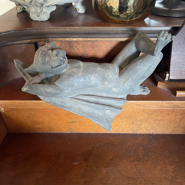 Vintage Nyform Troll Collectible Figurine With Puffin Handcrafted ...