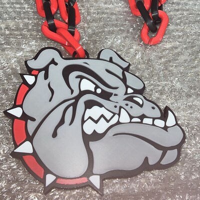 Custom 3D Printed Turnover Oversized Sports Chains MVP Player of the ...