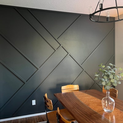 DIY Feature Accent Wall Plans Measurements and Installation ...