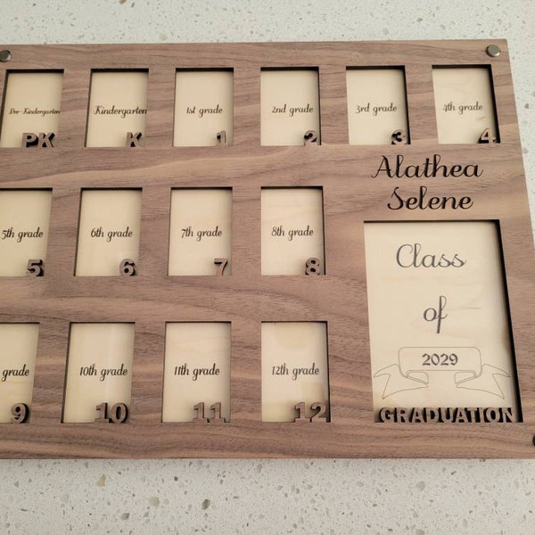 Personalized School Photo Frame - Etsy