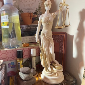 Eris Statue Holding Golden Apple of Discord Greek goddess of | Etsy