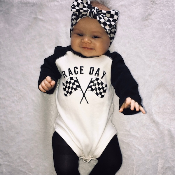 Racing Onesie®, Race Day, Motocross Bodysuit, Baby Racing Outfit ...