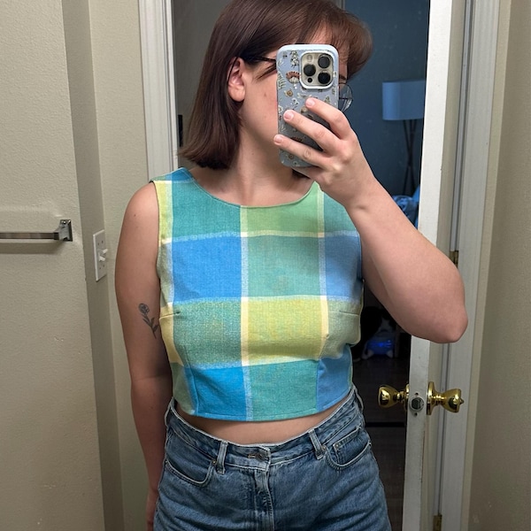 Women Top Pattern | Pdf Sewing Pattern | Ganni Top Pattern | Tie Top ...