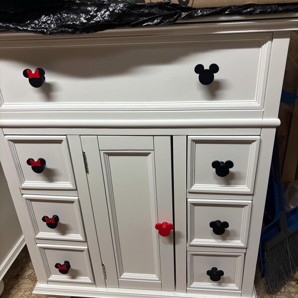 Mickey Mouse Knob | Disney Bathroom Handle | Disney Home Decor | Disney ...