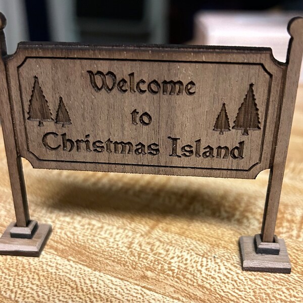 Custom Christmas Village Welcome Sign, Welcome to Our Village Sign ...