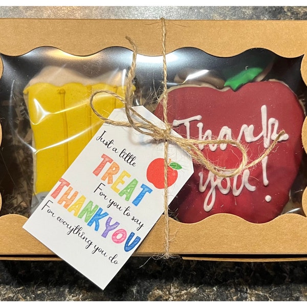 EDITABLE Teacher Appreciation Gift Tag, Staff Appreciation Gift Tag ...