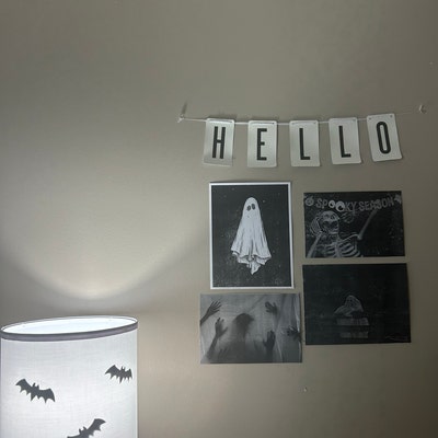 Spooky Ghost Halloween Printable Vintage Poster Collection - Etsy