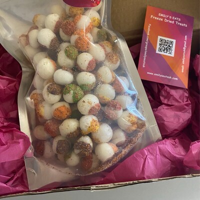 UK Freeze Dried Apple Chamoy & Tajin Rings Crisp, Light, Airy Delicious ...