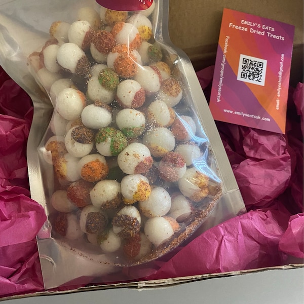 UK Freeze Dried Round Chamoy and Tajin Fruit Balls - Mexican Sweets ...