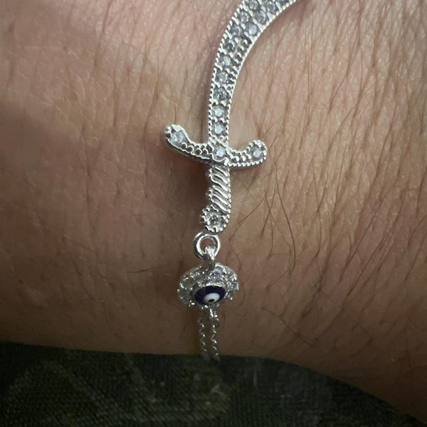 Silver Circassian Flag Necklace, Flag of Adygea Necklace, Circassian ...