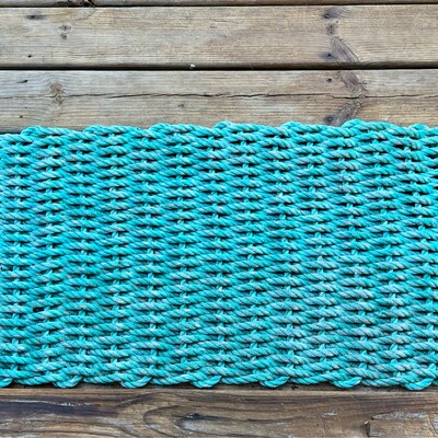 Beach Style Nautical Lobster Fishing Rope Doormat - Etsy