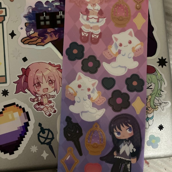 Madoka Homura Deco Sticker Sheet - Etsy