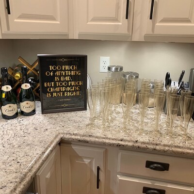 Prohibition Era Printable Party Decor. Great Gatsby Decor. Prohibition ...