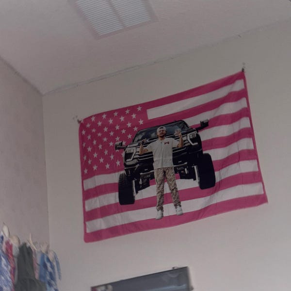 Ain't No Party Like A Diddy Party Funny Flag Tapestry, Meme Flag ...