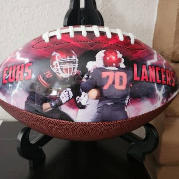 Custom Made Football - Football Player Gift, Football Coach Gift ...