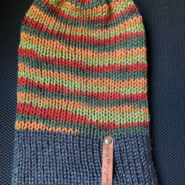 Knitting Handmade Beanie Name Tags, Crochet Beret Suede Labels ...