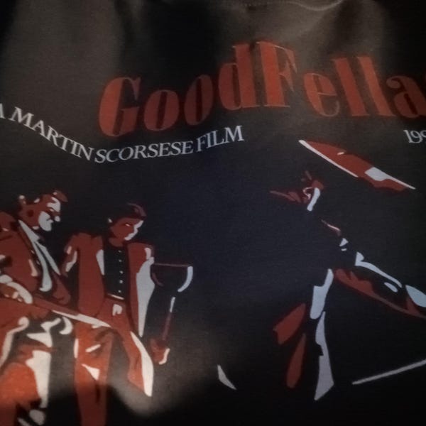 Goodfellas Movie T-shirt, Retro Martin Scorcese Gangster Mafia Film ...
