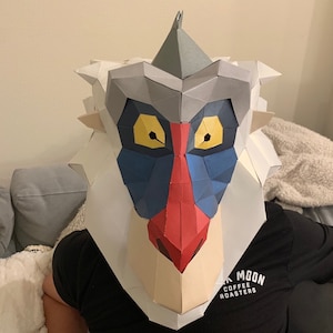 RAFIKI LION KING Mask - Etsy