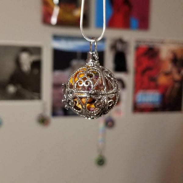 Rosemary's Baby Tannis Root Herbal Locket Necklace: Witchcraft Herbal ...