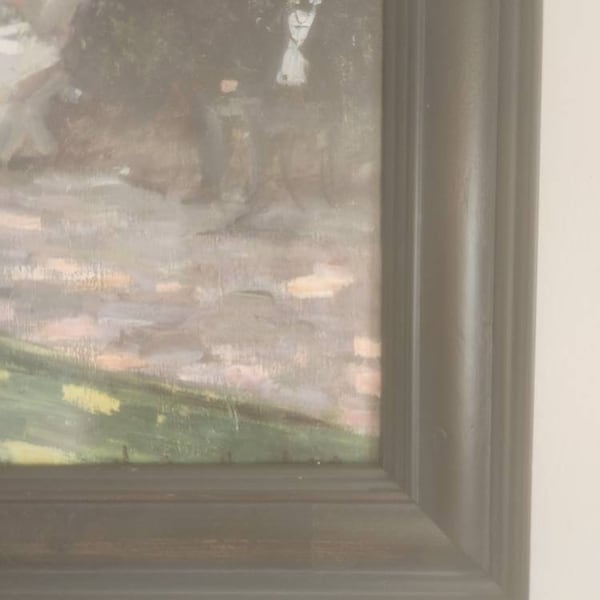 Weathered Metallic Picture Frame, Modern Custom Frames for Wall Art ...