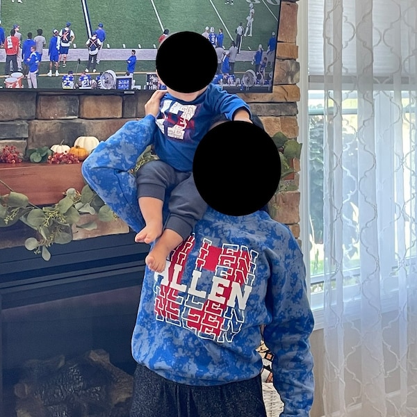 Buffalo Bills Christmas Sweater - Billieve Crewneck Sweatshirt - Etsy