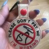 Service Dog Tag, Personalized for Dogs, Working Dog Gear, Don't Pet Me ...