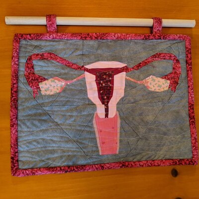 Anatomical Uterus Paper Piecing Pattern - Etsy