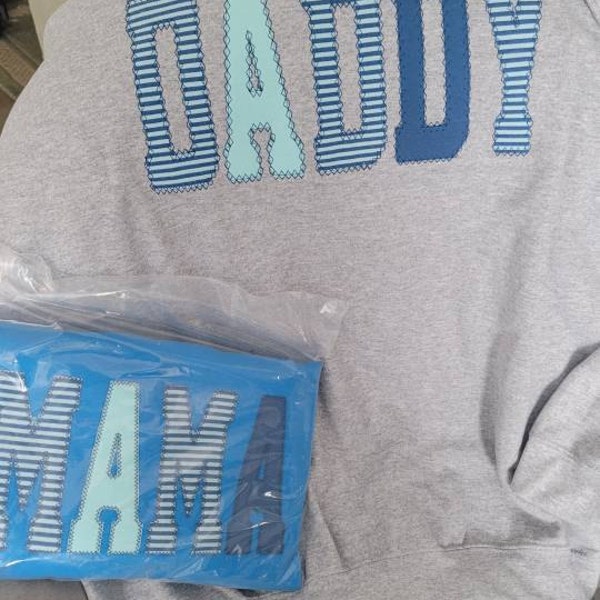 DADDY Keepsake Applique Crew Neck Sweatshirt, Made With the Fabric From ...