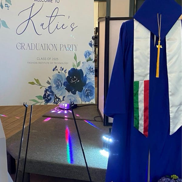 Wildflower Graduation Party Welcome Sign, Custom Wildflower Graduation ...