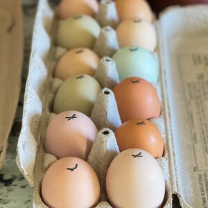 Mini Egg Safe Ink Pad Black Size: 1.75 X 2.5 Food Safe Ink Pad Egg ...