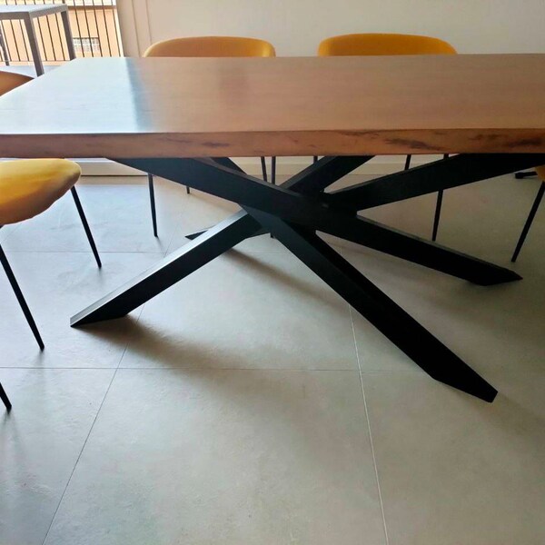 Table Base Orion Table Legs Cross Frame Table Runners Steel Metal ...