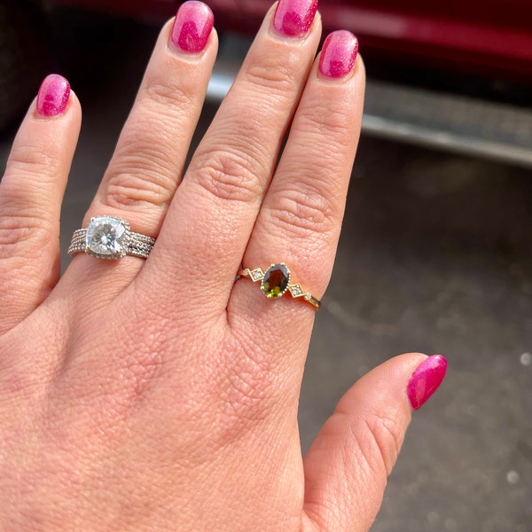 Custom Mors Code Diamond Ring in 14K Solid Gold/ Morse Code Name Ring ...