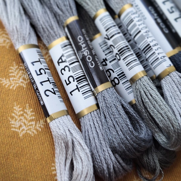 COSMO Embroidery Floss #25 / CUSTOM Cosmo Thread Set / COSMO Embroidery ...