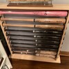 7bat Wood Baseball Bat Display Rack W/ Multiple Shelves Premium Pine ...
