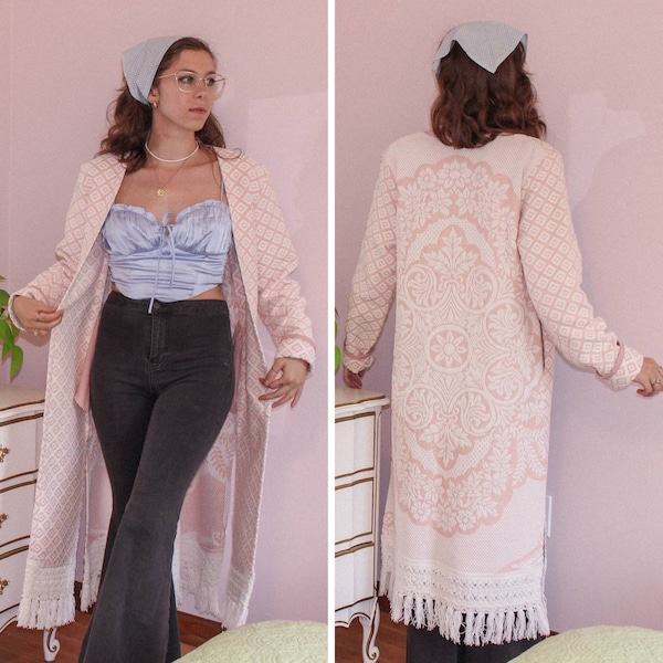 Long Cardigan Sewing Pattern: Women's Coat Jacket (PDF Download XS-XXXL ...