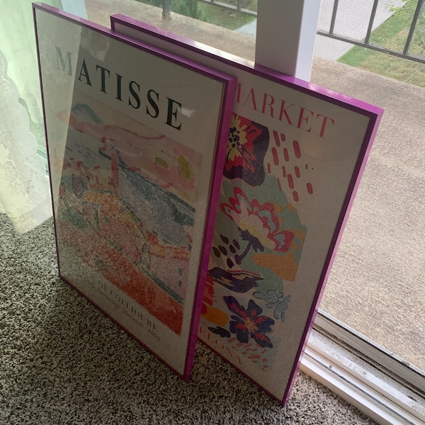 Any Size Poster Frames | Custom Made Metal Frame | Made to Measure ...