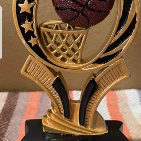 Custom Basketball Trophy | Custom Sports Trophy| Free Shipping | No ...