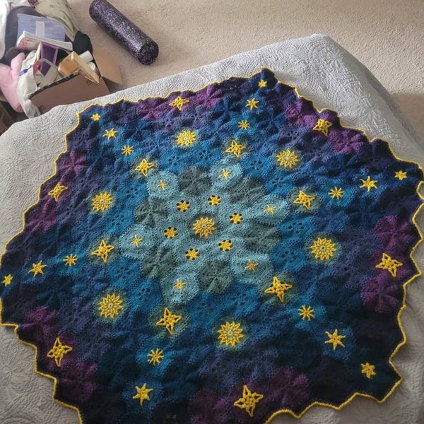 Corner to Corner Shell Stitch Pattern - Etsy