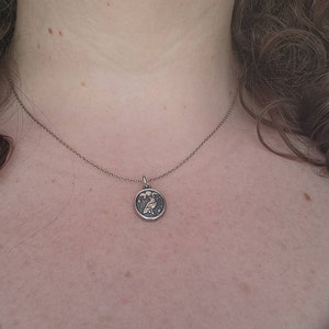 Solid 925 Handcast Sterling Silver Large Pentagram Pentacle Pendant ...