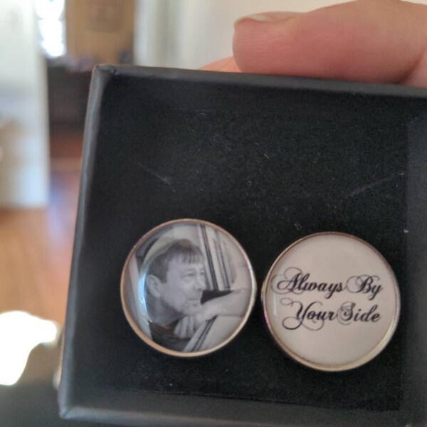 Custom Photo Cuff Links, Memorial Cuff Links, Wedding Cufflinks ...