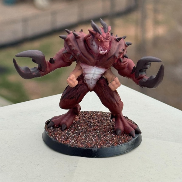 Custom 3D Printed BG3 Baldur's Gate 3 (III) Karlach Miniature/statue (v ...